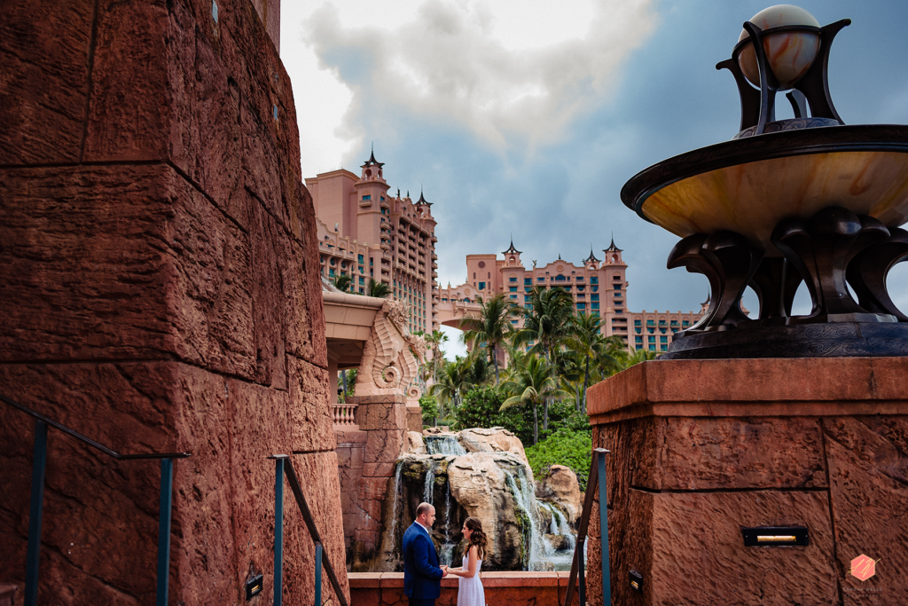 Romantic Atlantis Bahamas Proposal | Mike & Gabby | Lyndah Wells ...